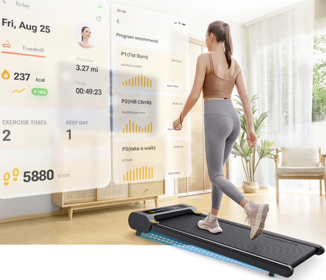 Review: Spacewalk E3 Mini Treadmill for Use by YouTuber @KevTheTrainer – Urevo